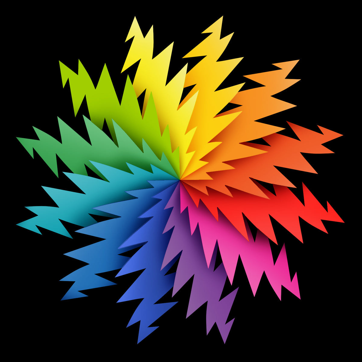 Grateful Dead Symbols: The 13-Point Bolt | Grateful Fred