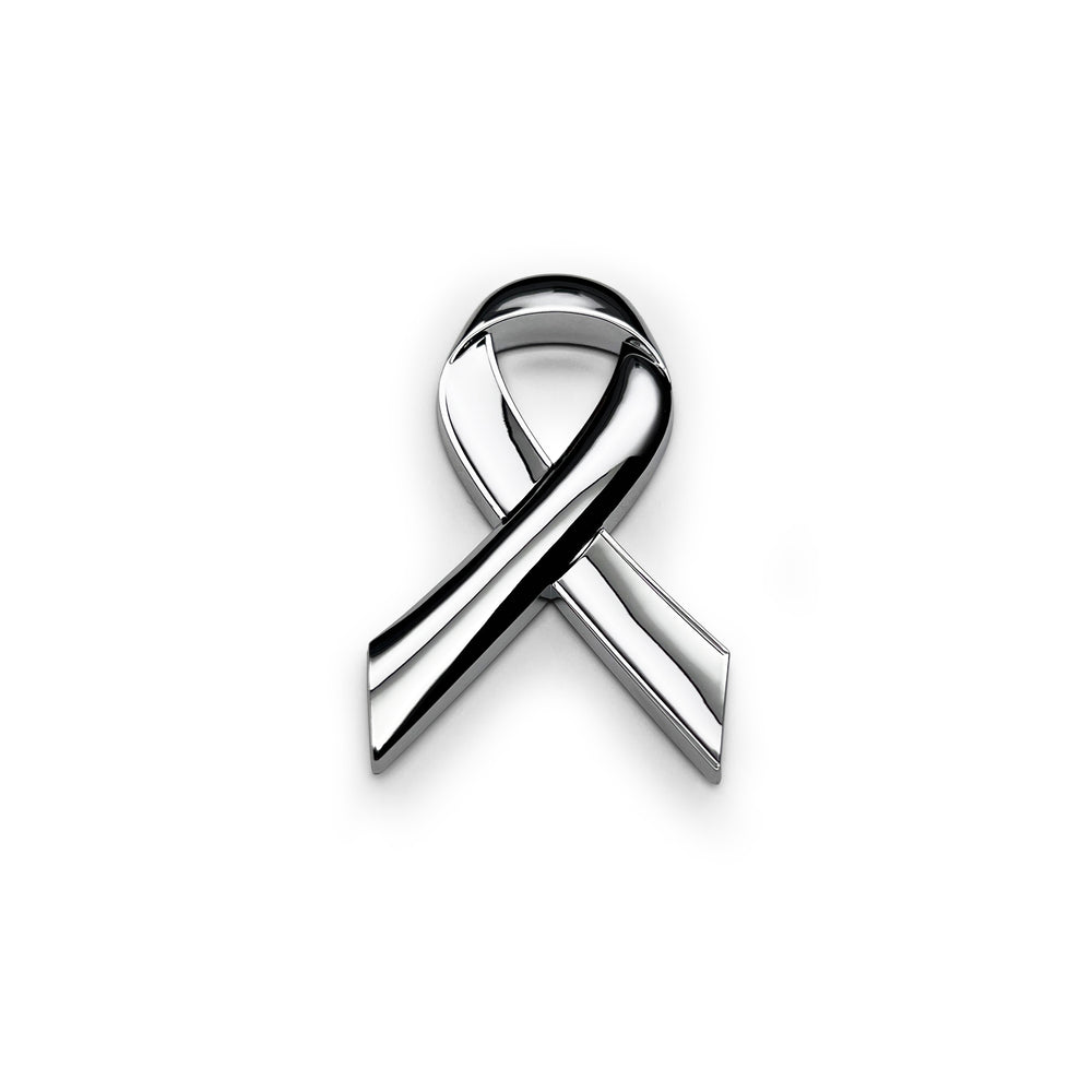 the CANCER RIBBON BADGE