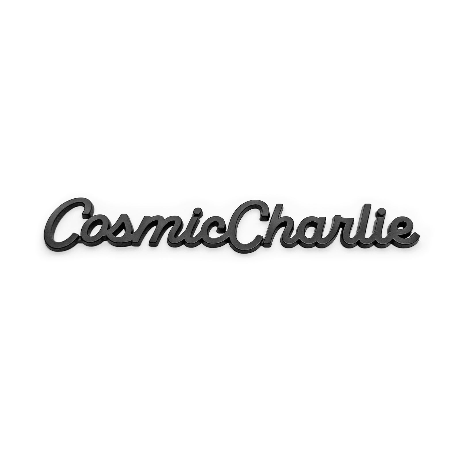the COSMIC CHARLIE BADGE