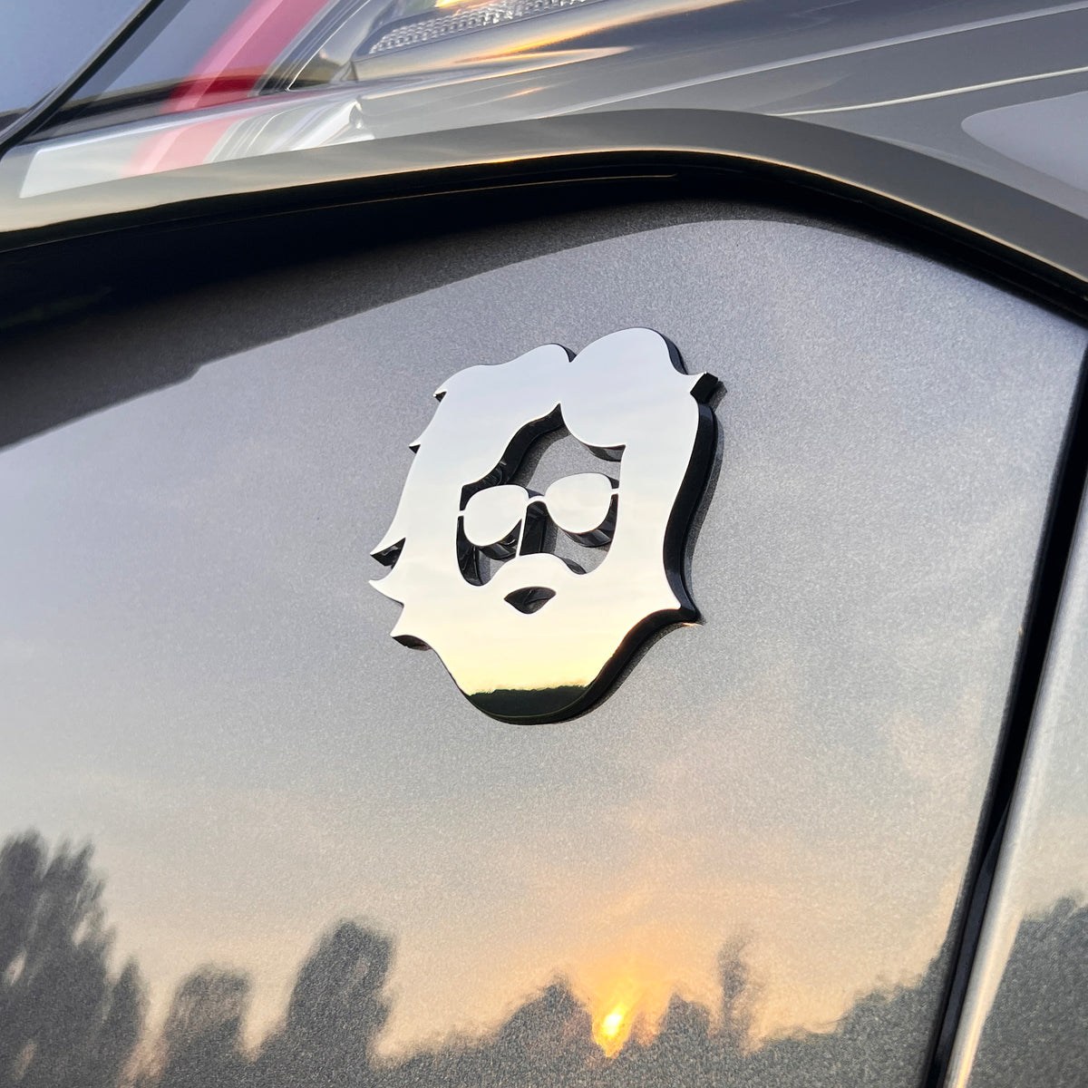 the JERRY FACE BADGE | Grateful Fred