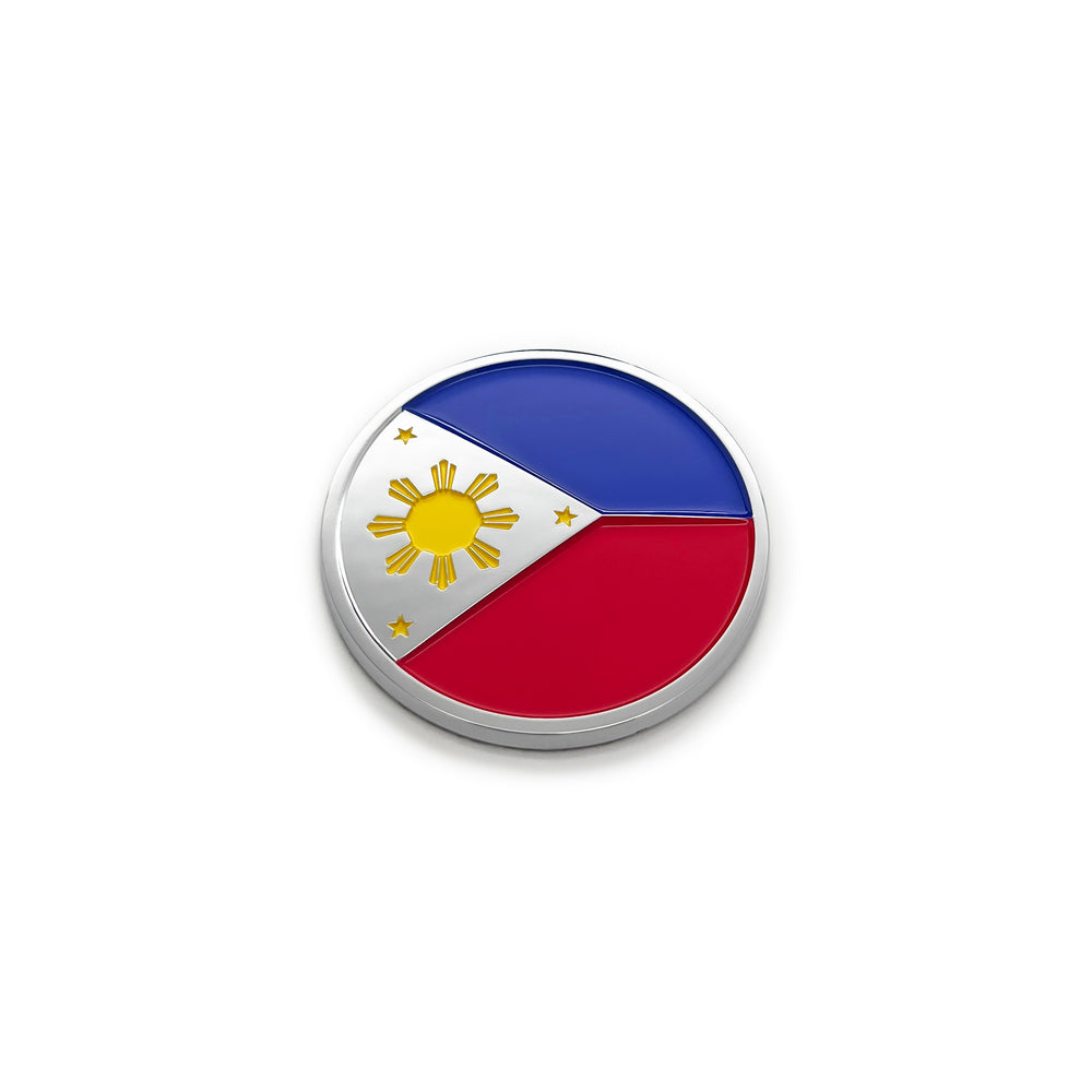 the FILIPINO FLAG BADGE