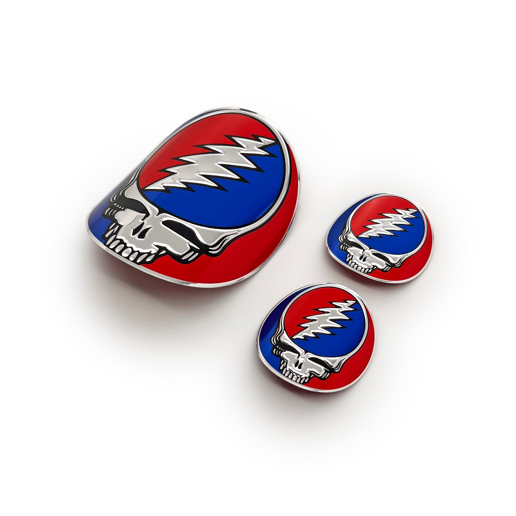 the STEALIE BOTTLE BADGE - 3 PACK | Grateful Fred