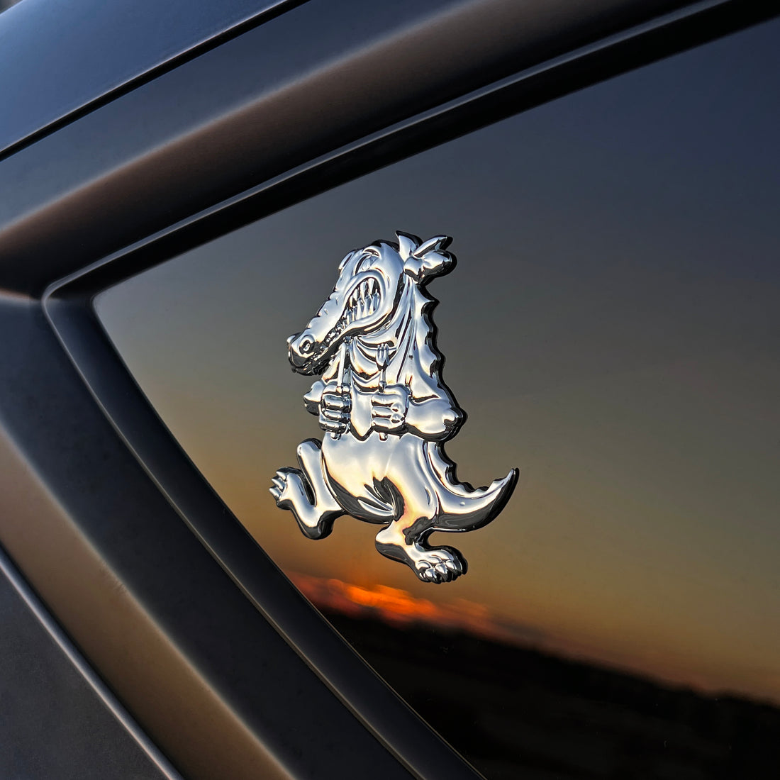 the ALLIGATOR OEM Car Badge | Grateful Fred